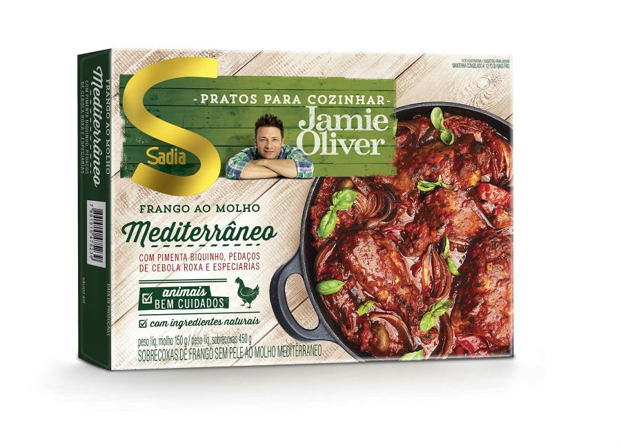 Sadia lança produtos gourmet com assinatura de Jamie Oliver | Exame