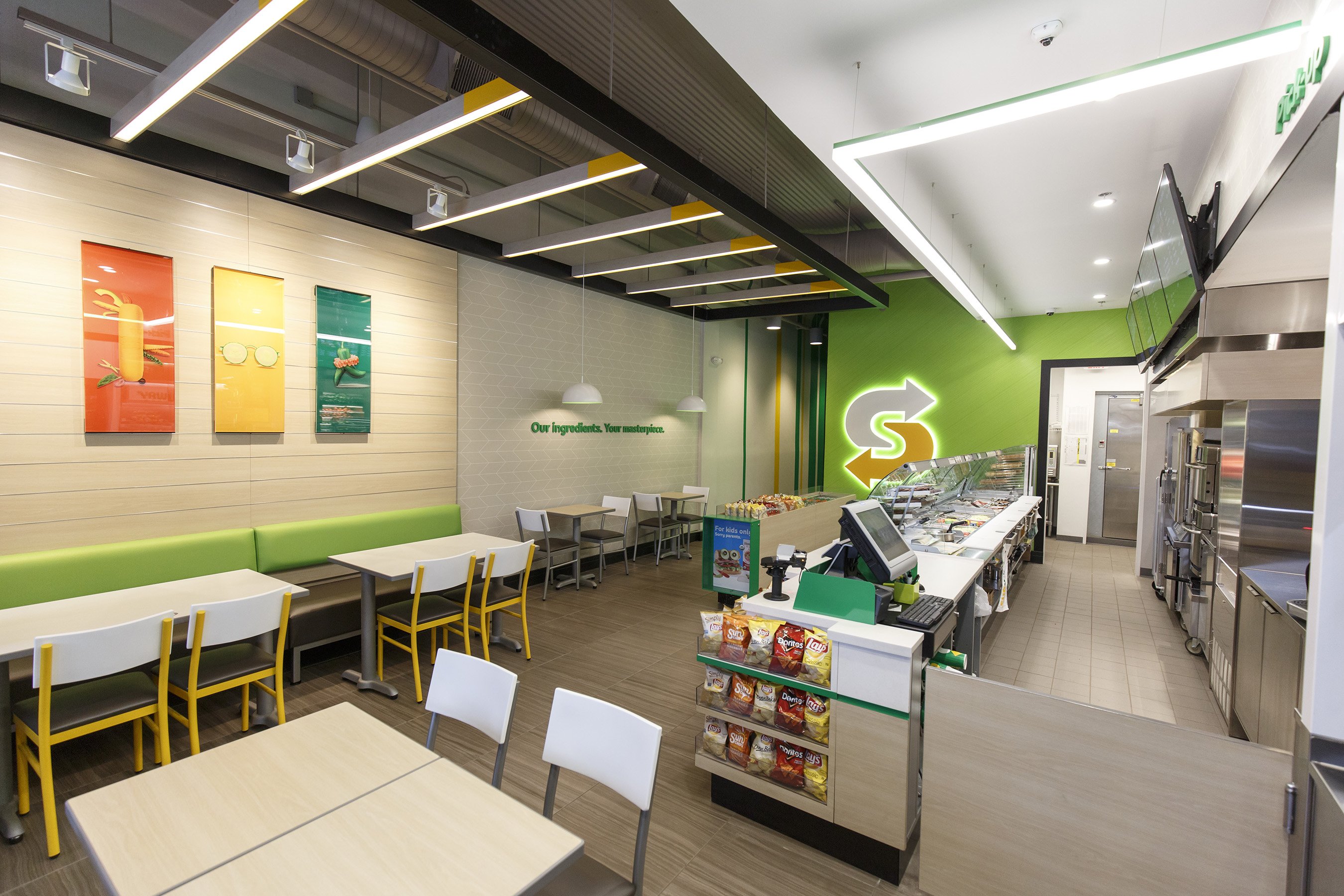 Subway refresca suas lojas com novo design | Exame