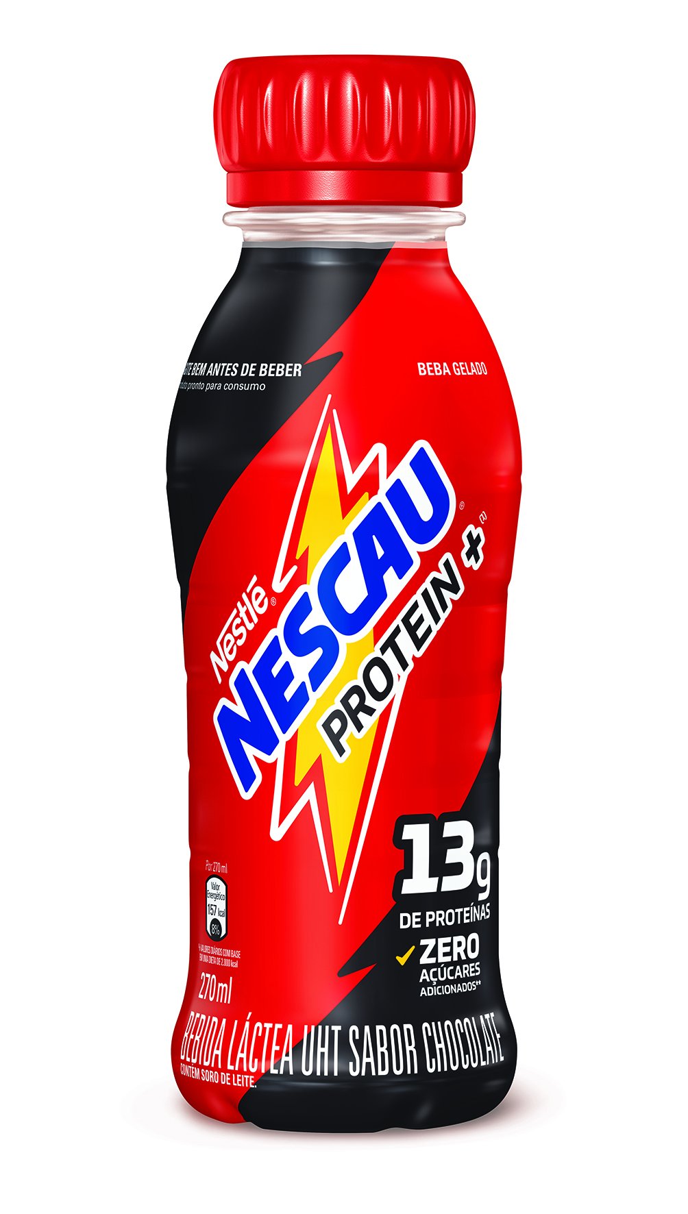 Nescau lança nova bebida com 13g de proteína | Exame