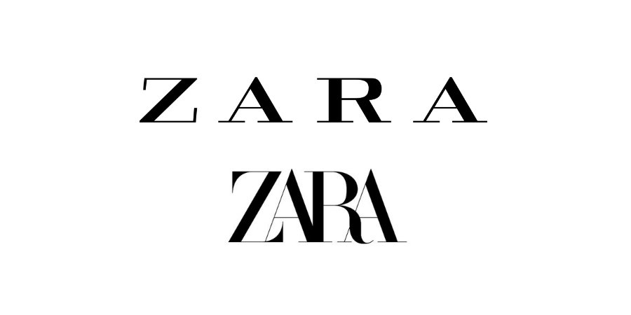 Zara apresenta novo logo, mas mudança não agrada aos consumidores | Exame