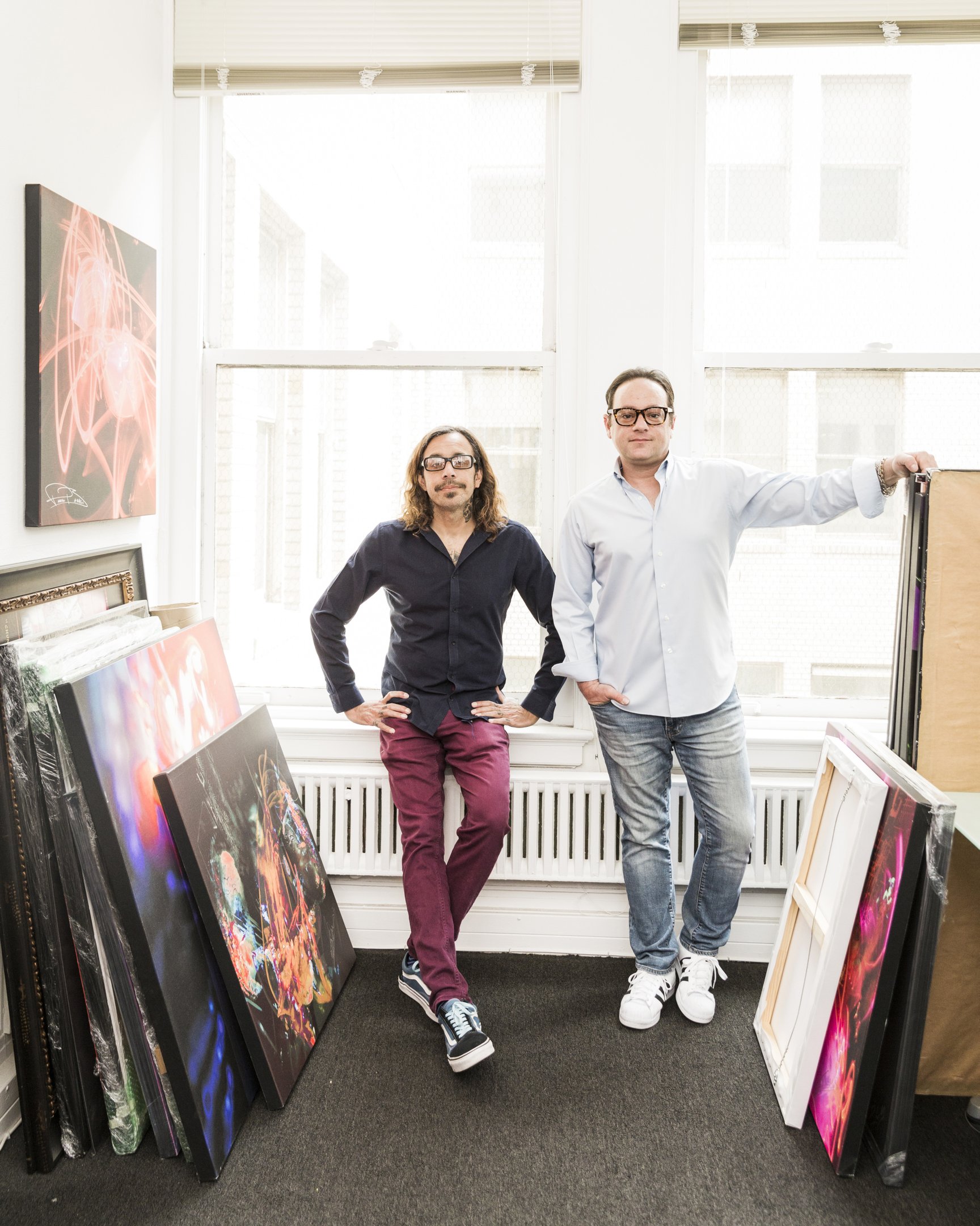 Em Los Angeles, ritmos de bandas de rock viram quadros em galeria | Exame