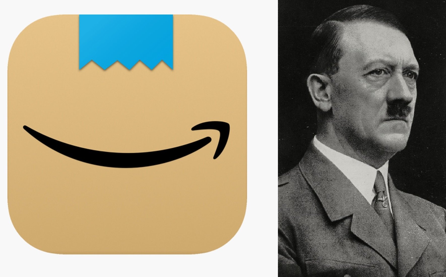 Amazon troca ícone de aplicativo após comparações com bigode de Hitler ...