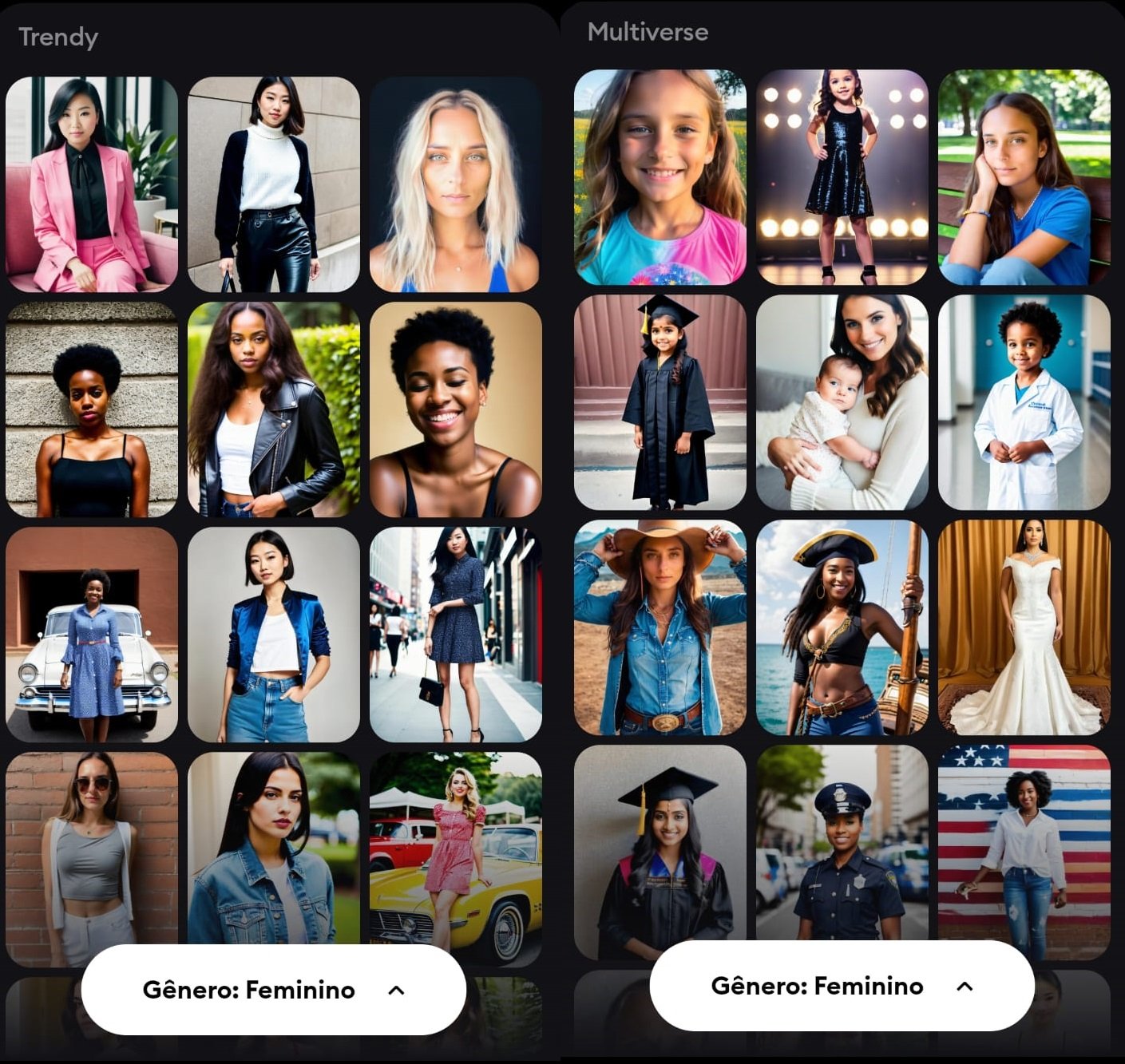 Remini: app grátis de inteligência artificial simula gravidez em fotos ...