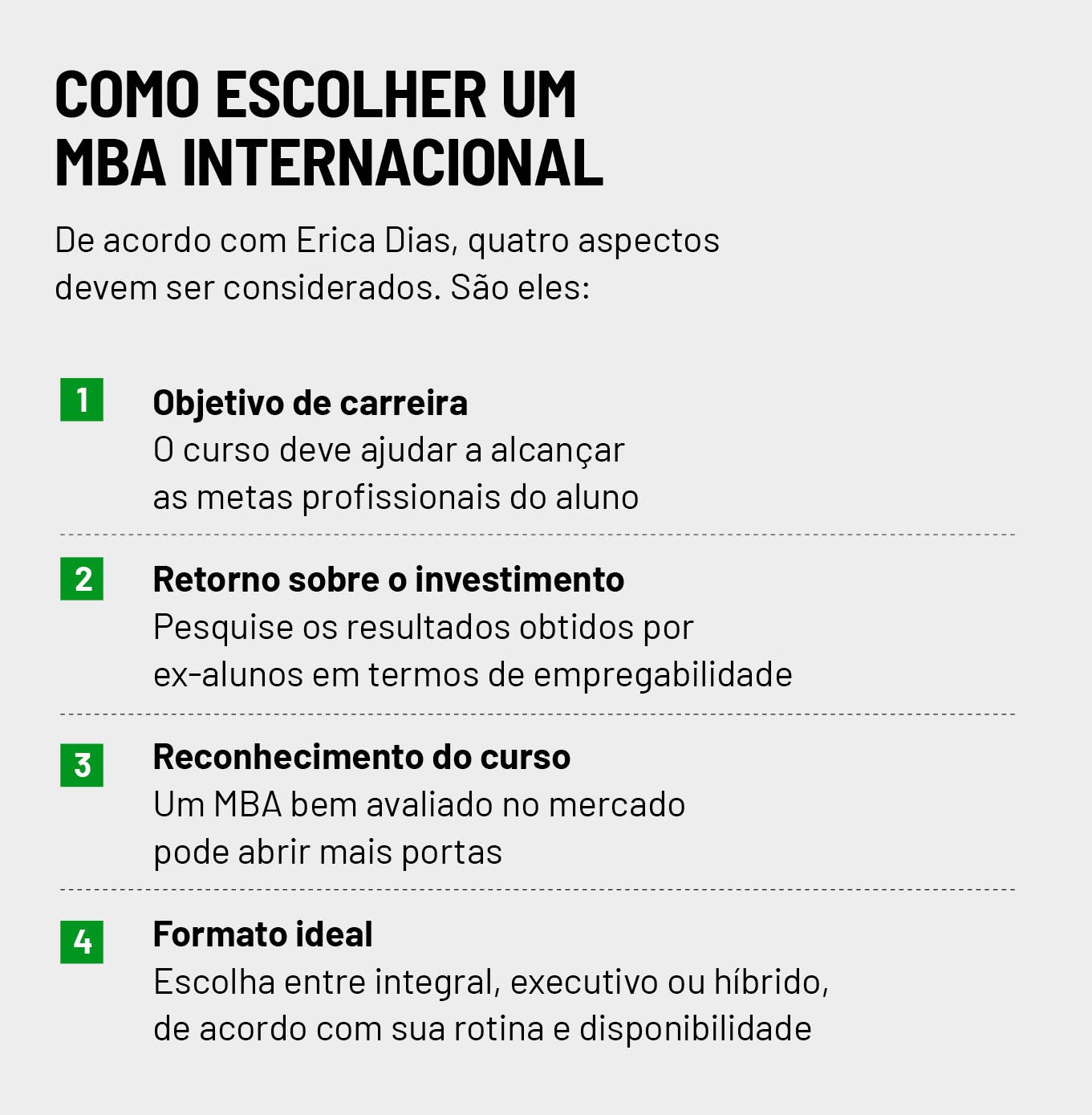 4 passos que devem ser considerados na hora de fazer um MBA ...