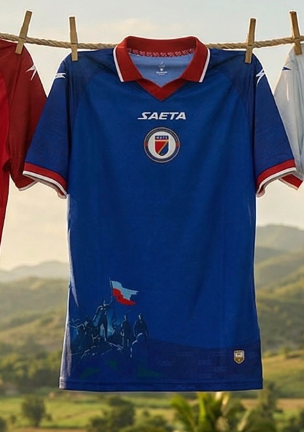 Seleção do Haiti remove símbolo da independência de uniforme após ...